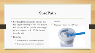 LIQUID BASED CYTOLOGY for cervical..pptx