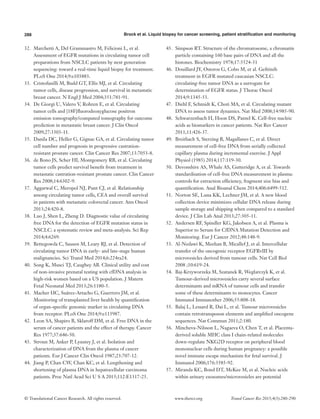 Liquid Biopsy Cancer Prevention and Monitoring | PDF