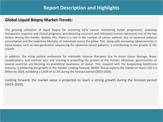 Liquid Biopsy Market PPT 2023: Size, Growth, Demand and Forecast till 2028 | PPT