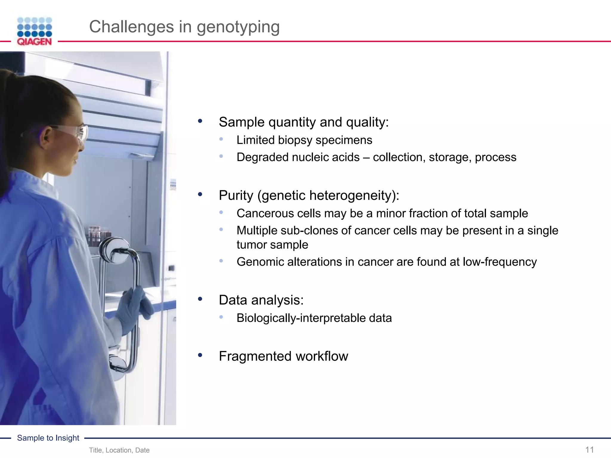 Step by Step, from Liquid Biopsy to a Genomic Biomarker: Liquid Biopsy Series Part 2 | PDF ...