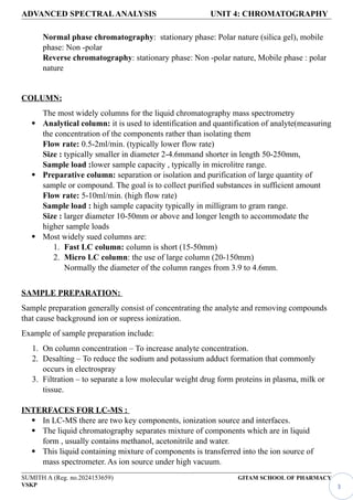 LIQUID CHROMATOGRAPHY -MASS SPECTROMETERY (LC-MS) | DOCX