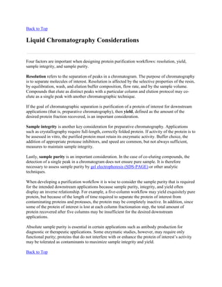 Liquid chromatography principles | DOCX