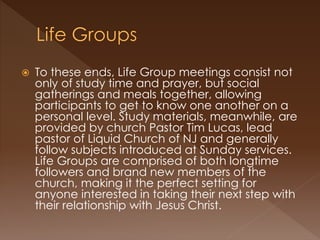 Liquid Church Life Groups | PPTX