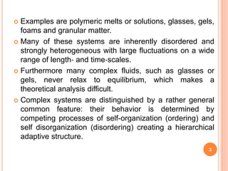 Liquid complexes | PPTX