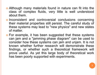 Liquid complexes | PPTX
