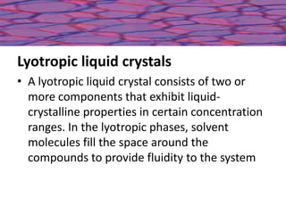 Liquid crystal | PPTX