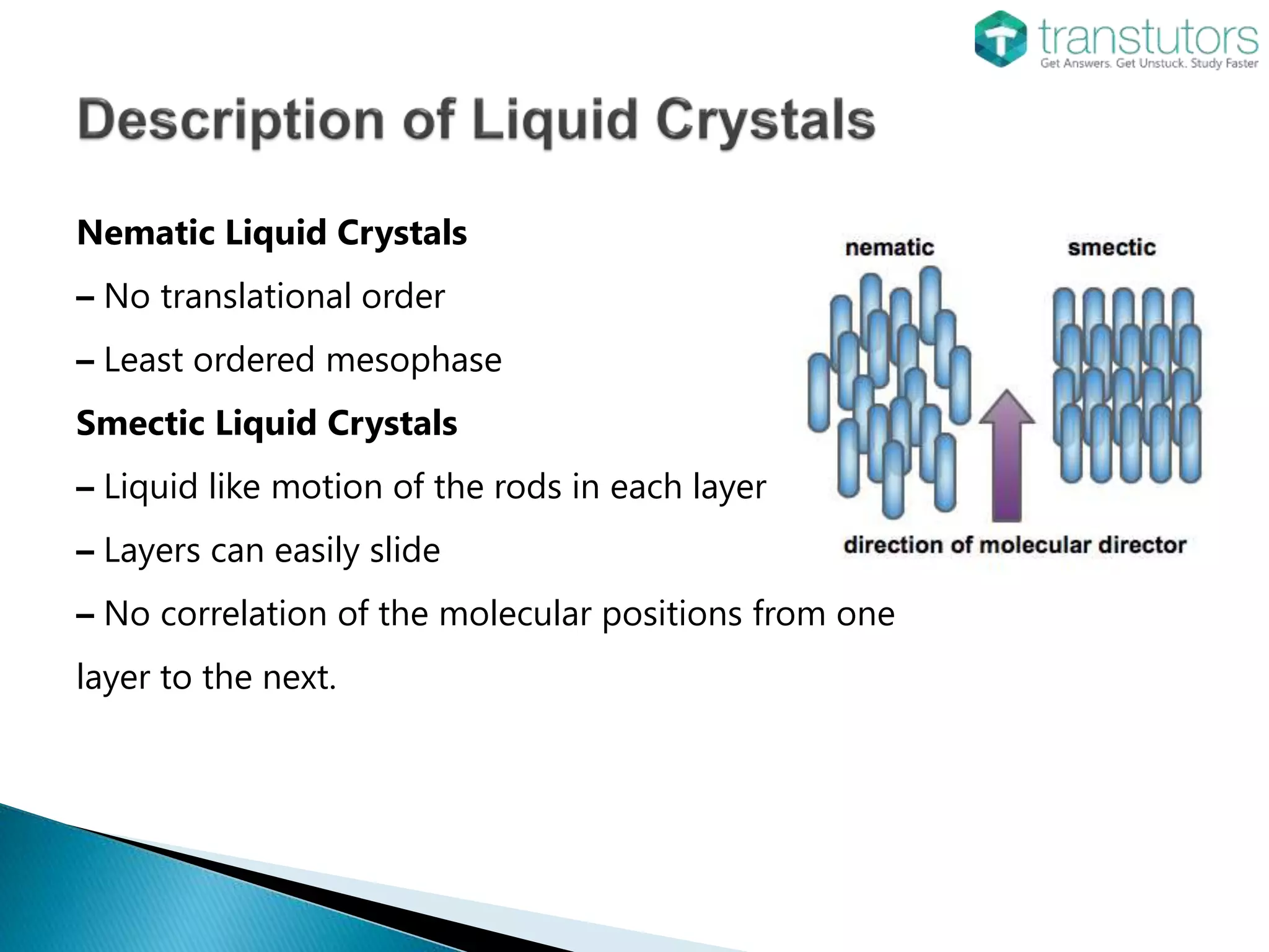 Liquid Crystal | Mechanical Engineering | PPTX