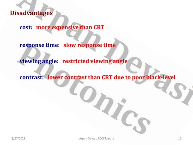 Liquid crystal display | PDF
