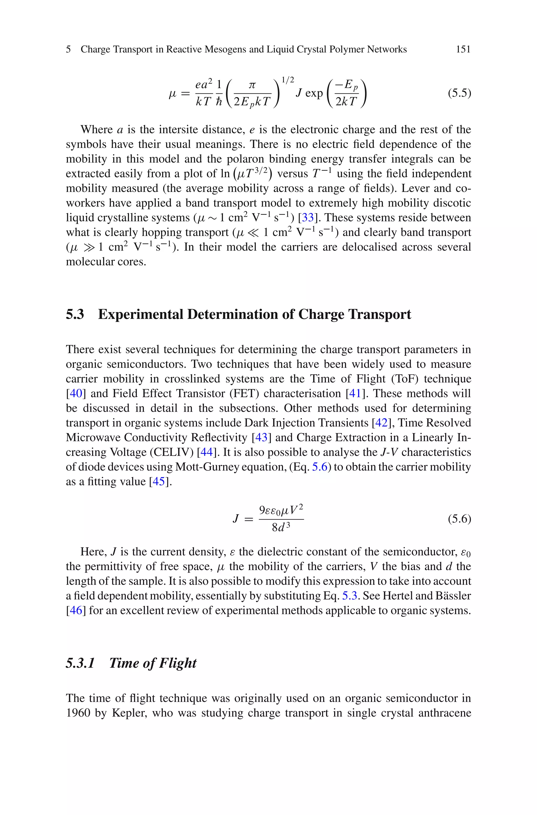 Liquid crystalline semiconductors | PDF