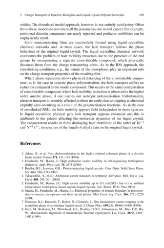 Liquid crystalline semiconductors | PDF