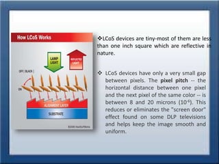 Liquid crystal on silicon | PPTX