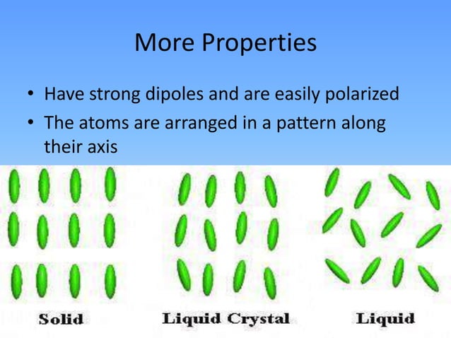 Liquid crystals | PPTX