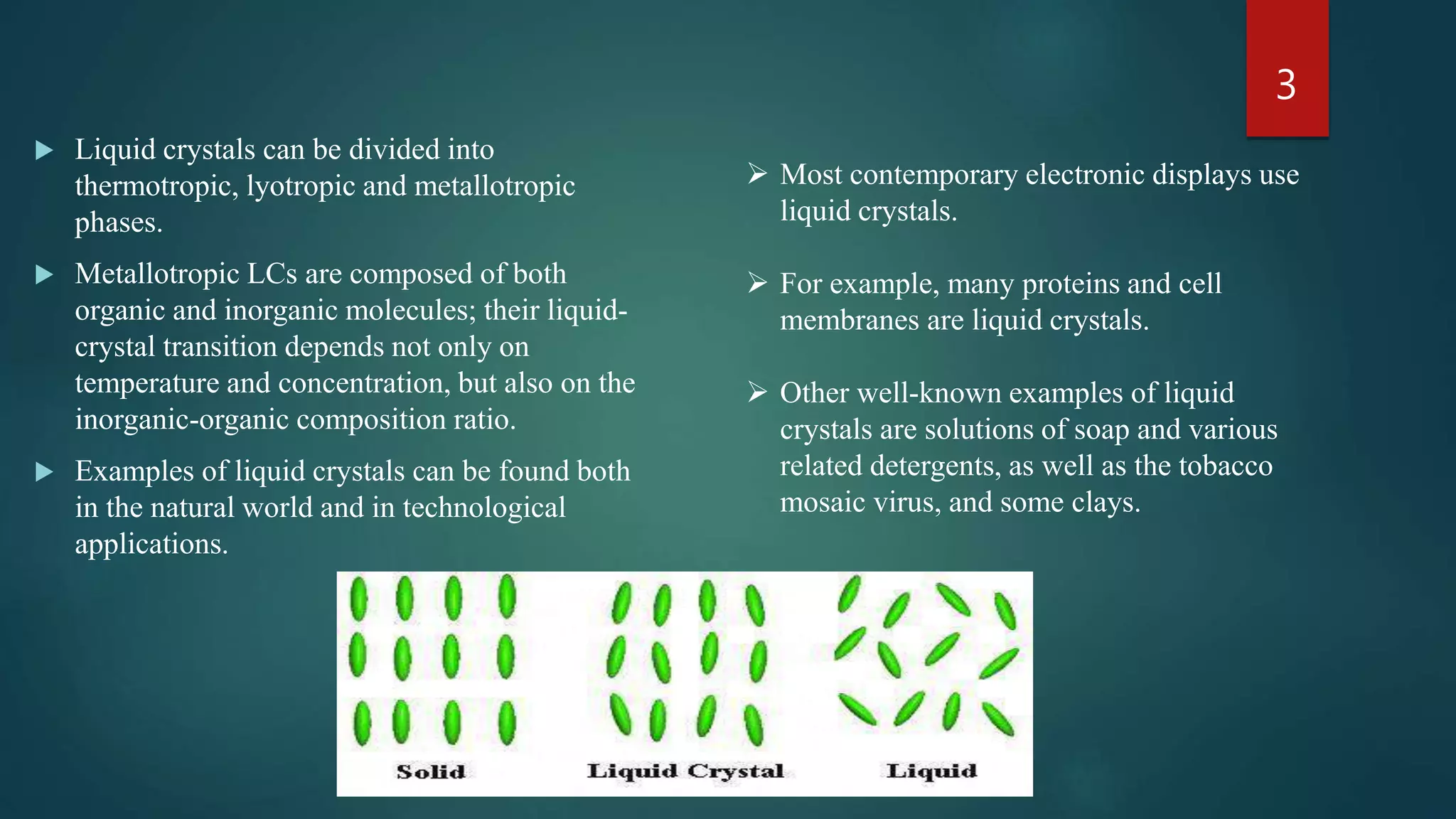 Liquid Crystals | PPTX