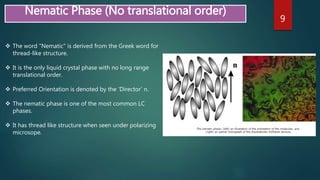 Liquid Crystals | PPTX