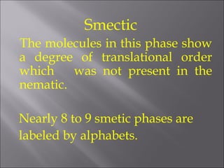Liquid crystals | PPT