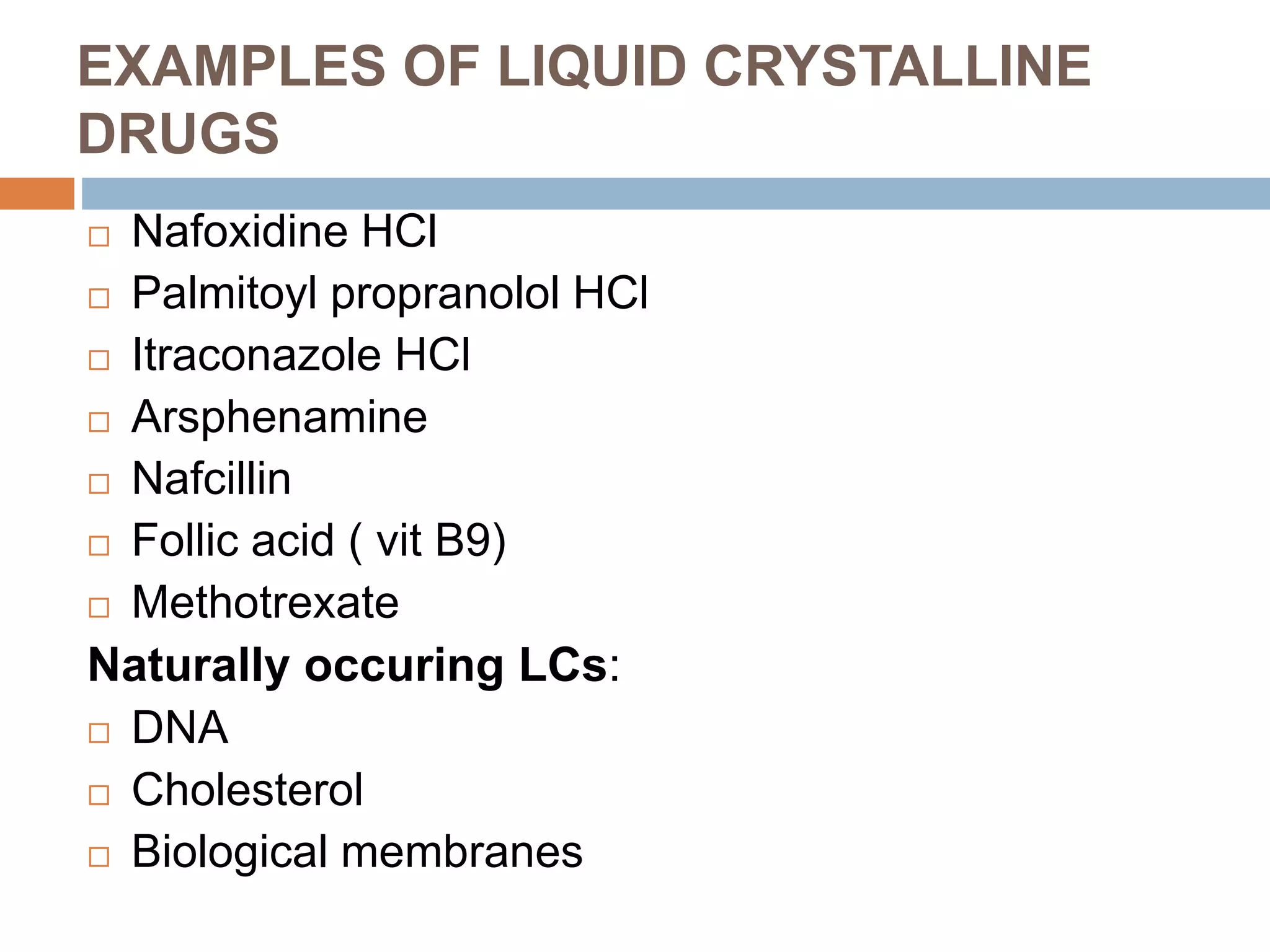 Liquid crystals | PPTX