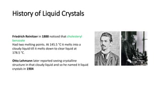 Liquid crystals | PPTX