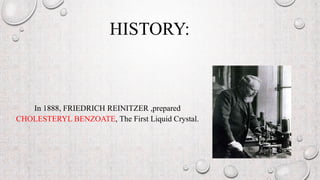 Liquid crystals final(34,53,57) | PPTX