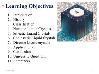 Liquid crystals shreyas | PPTX