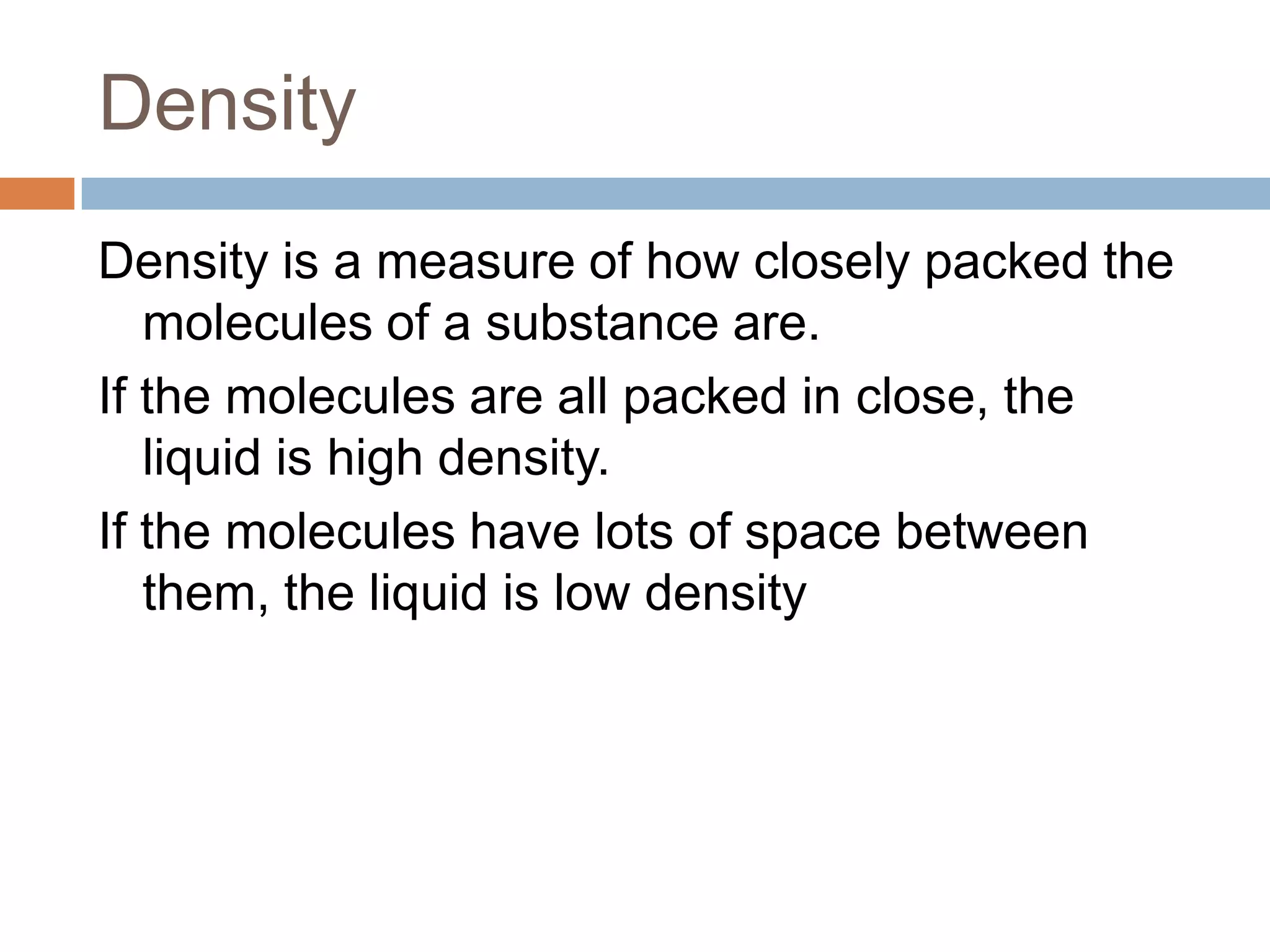 Liquid density | PPTX