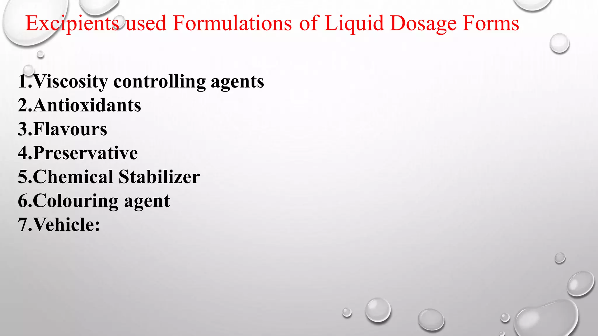 LIQUID DOSAGE FORM | PPTX