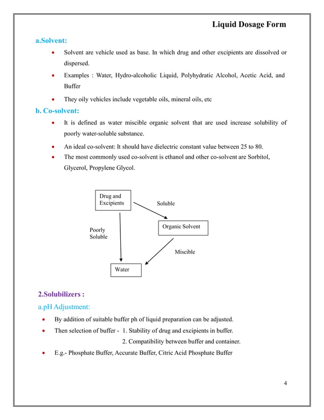 Liquid dosage form Power Presentation ( Sem-I) | PPTX