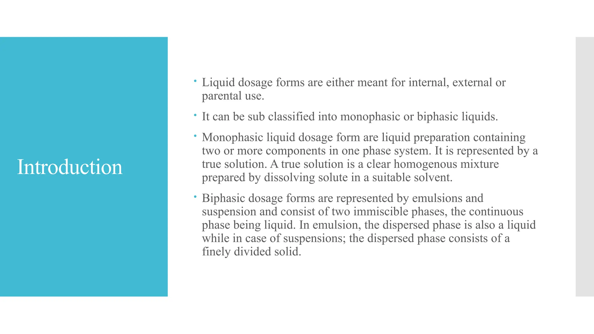 Liquid Dosage Forms | PPTX