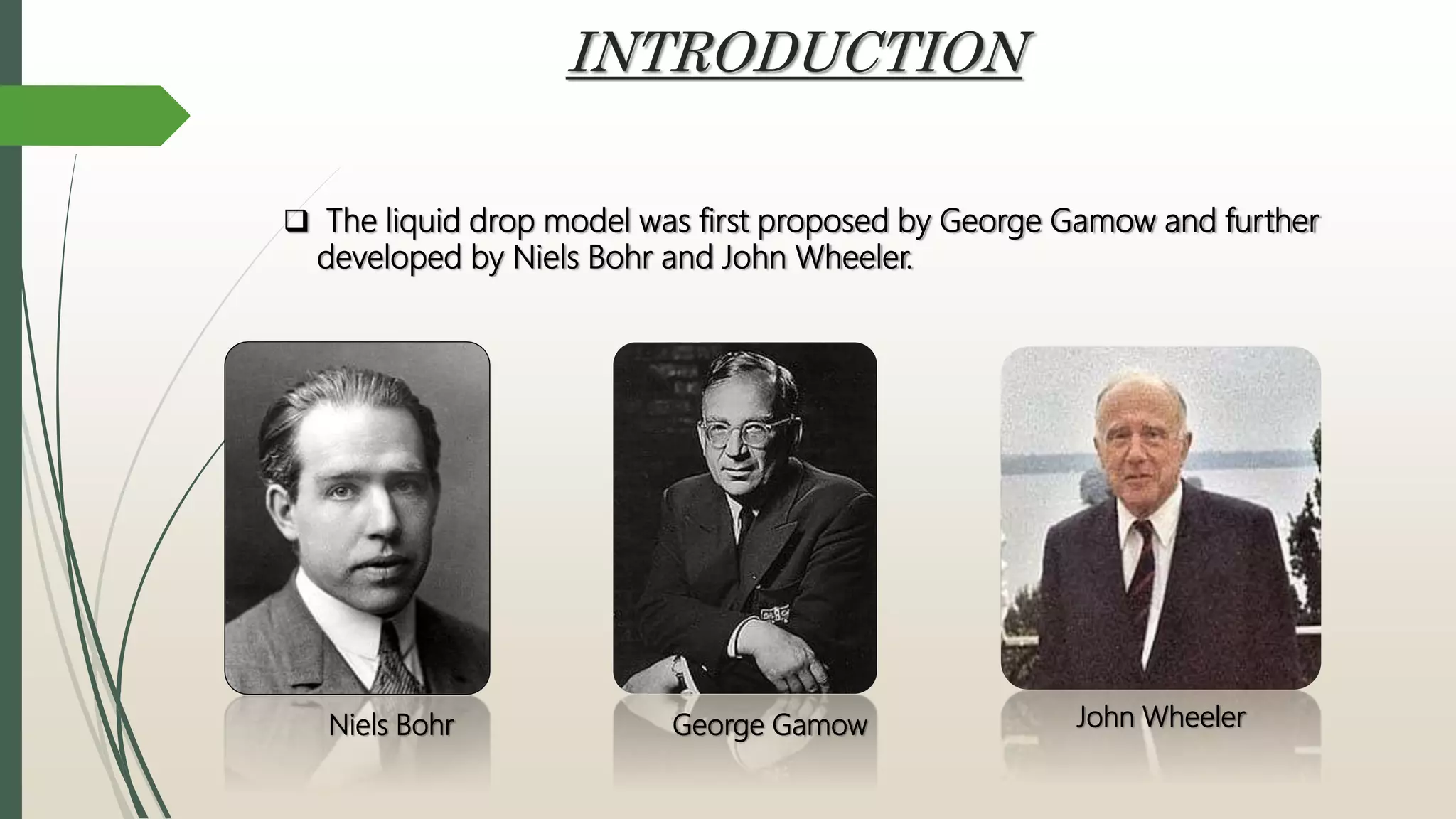 Liquid drop model | PPTX