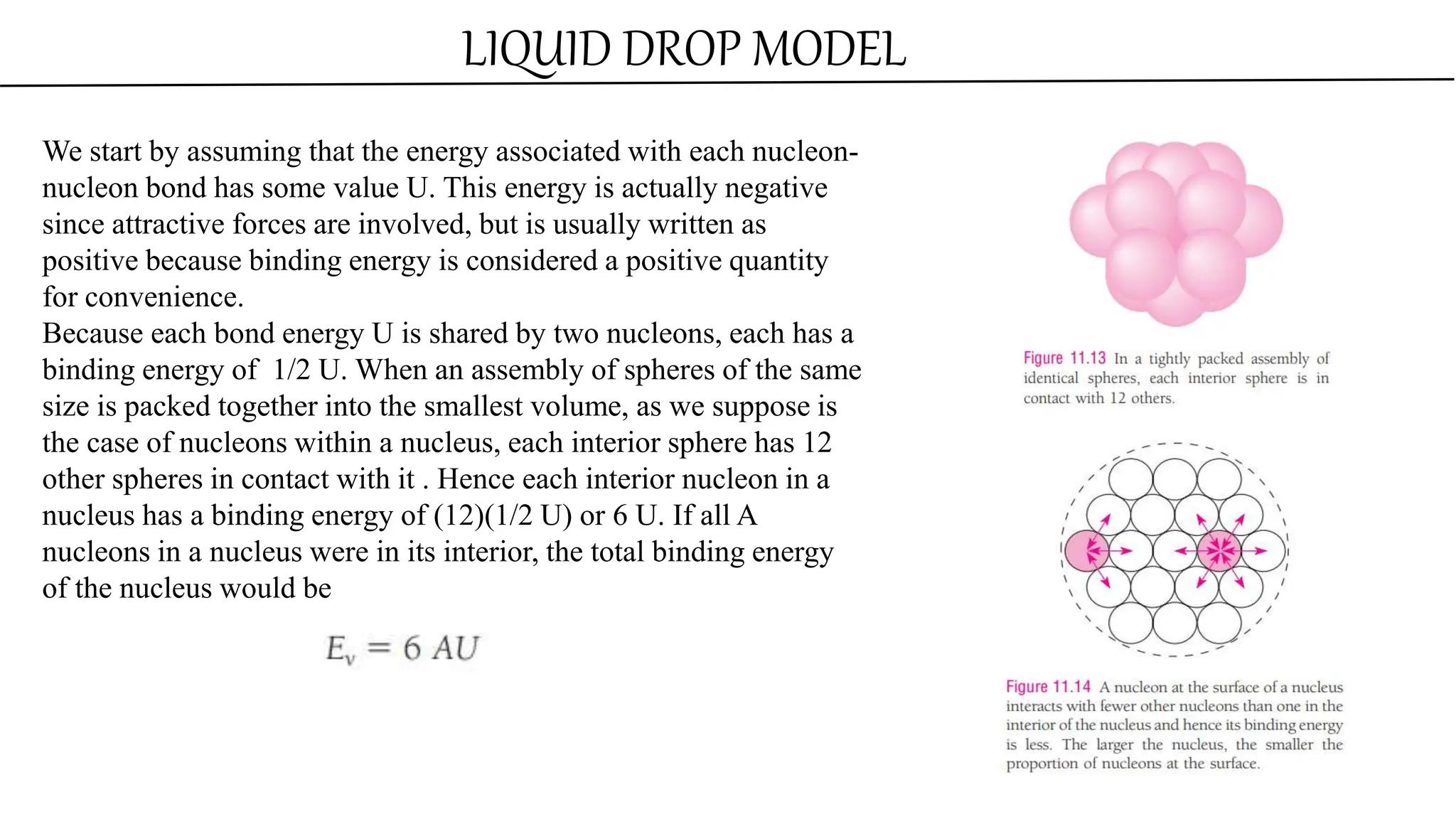 Liquid drop model.pptx | Chemistry | Science