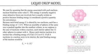Liquid drop model.pptx | Chemistry | Science