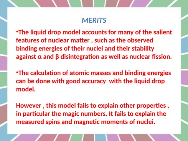Physics - Liquid drop model project.pptx
