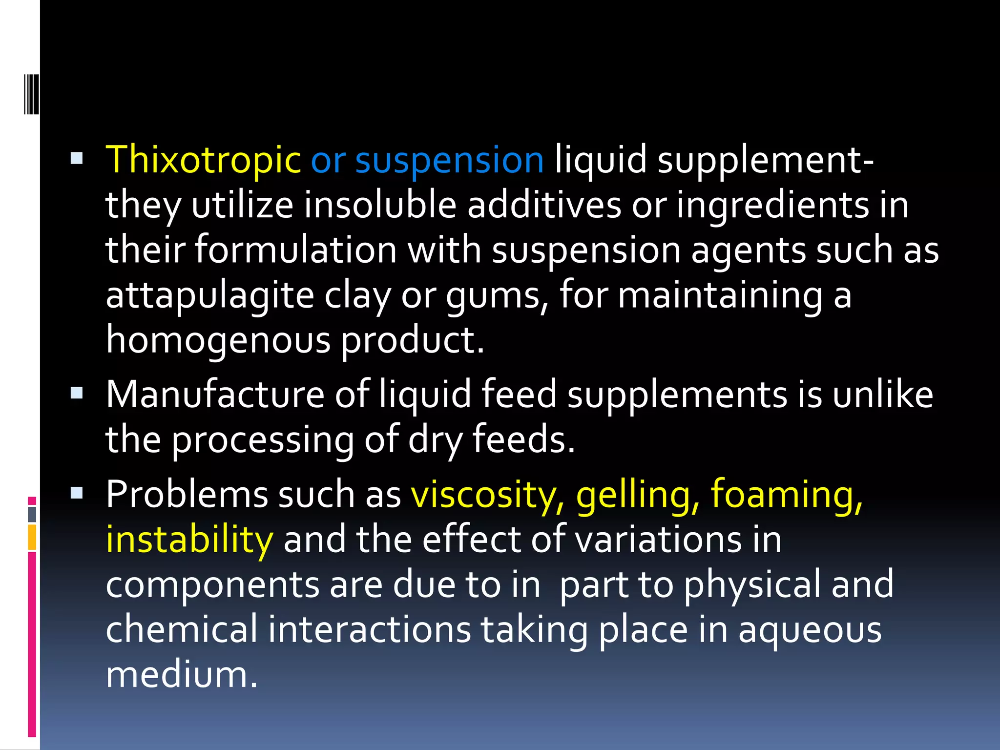 HANDLING OFLIQUID FEEDINGREDIENTS IN ANIMAL NUTRITION | PPTX