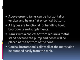 HANDLING OFLIQUID FEEDINGREDIENTS IN ANIMAL NUTRITION | PPTX
