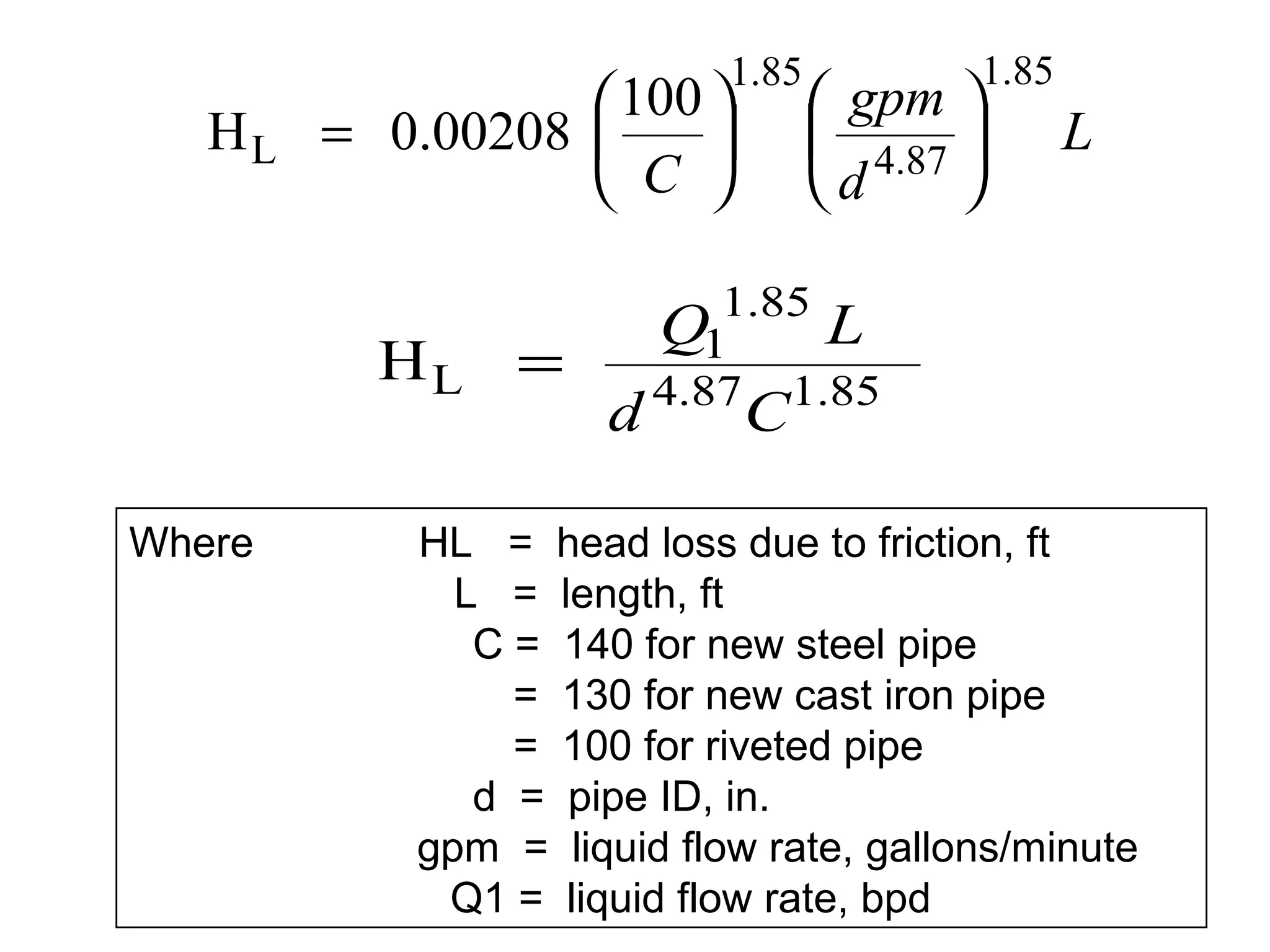 Liquid flow in pipelines | PPT
