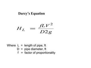 Liquid flow in pipelines | PPT