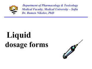 Liquid forms | PPT