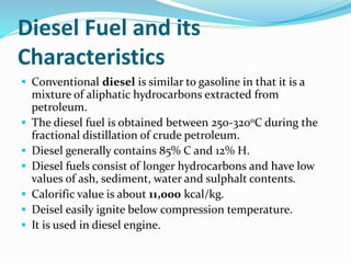 Liquid fuels presentation | PPTX
