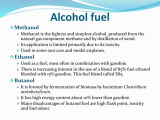 Liquid fuels presentation | PPTX