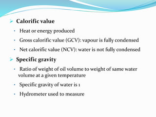 Liquid fuels presentation | PPTX