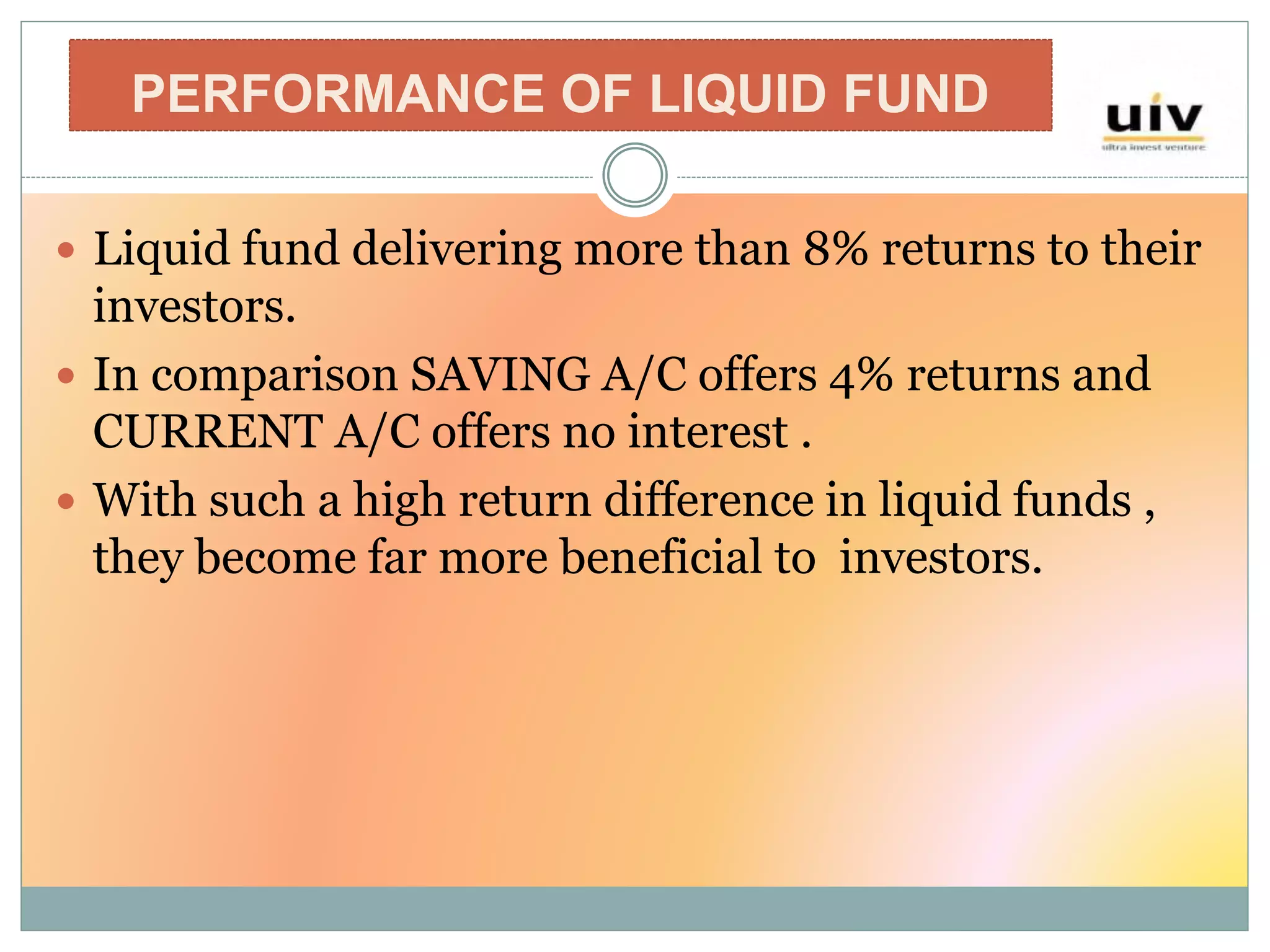 Liquid fund | PPTX