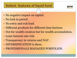 Liquid fund | PPTX