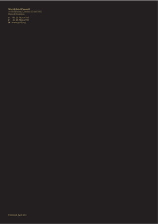 Liquidity of the Global Gold Market | PDF