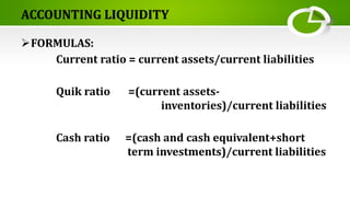 Liquidity Management.pptx | Stocks and Bonds | Personal Investing