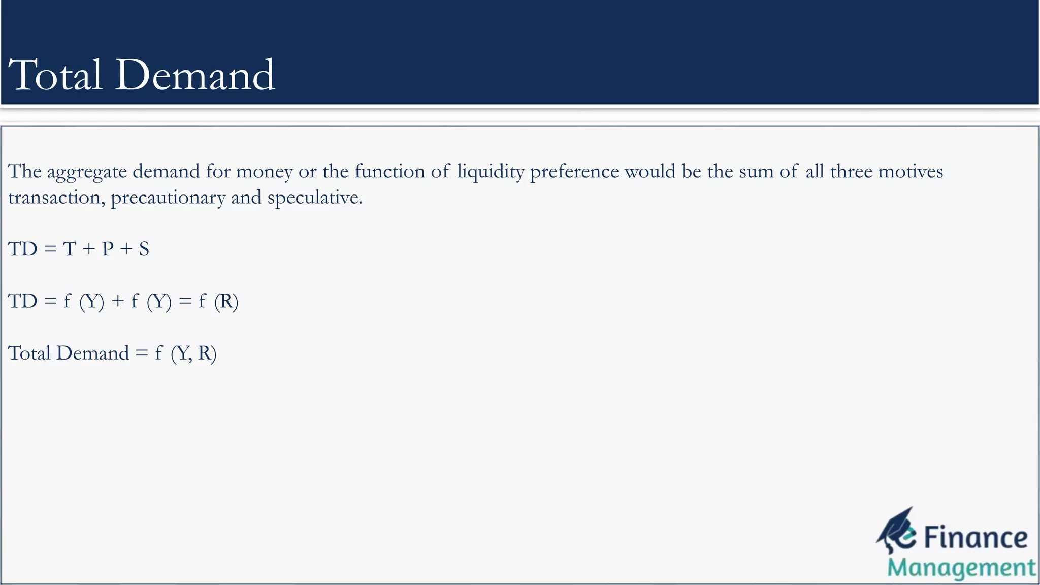 Liquidity Preference Theory | PPTX