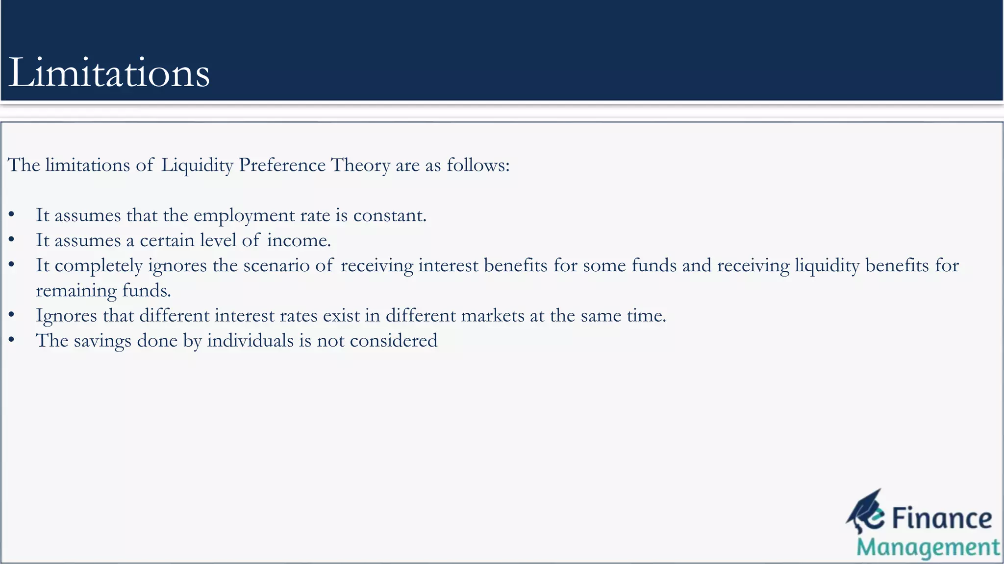Liquidity Preference Theory | PPTX