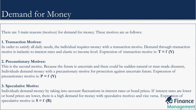 Liquidity Preference Theory | PPTX | Stocks and Bonds | Personal Investing
