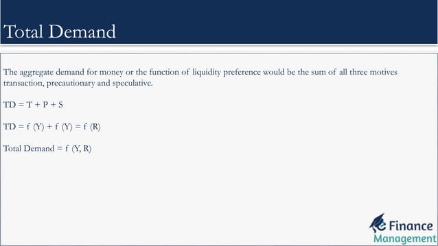 Liquidity Preference Theory | PPTX | Stocks and Bonds | Personal Investing
