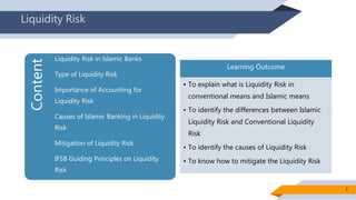 Liquidity Risk | PPTX