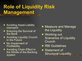 Liquidity Risk Management-B.V.Raghunandan | PPT | Business Accounting ...