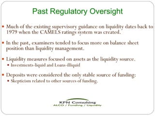 ALCO Process - Liquidity Risk Management | PPT